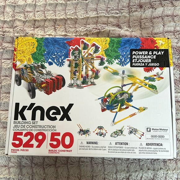 K’Nex | Toys | Knex Imagine Power And Play Motorized Building Set 529 Pieces Stem | Poshmark
